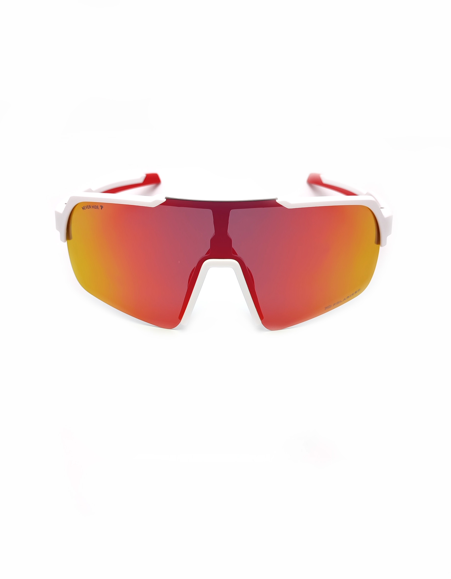 REVO RED POLARIZED CYCLING SUNGLASSES | NEVER HIDE